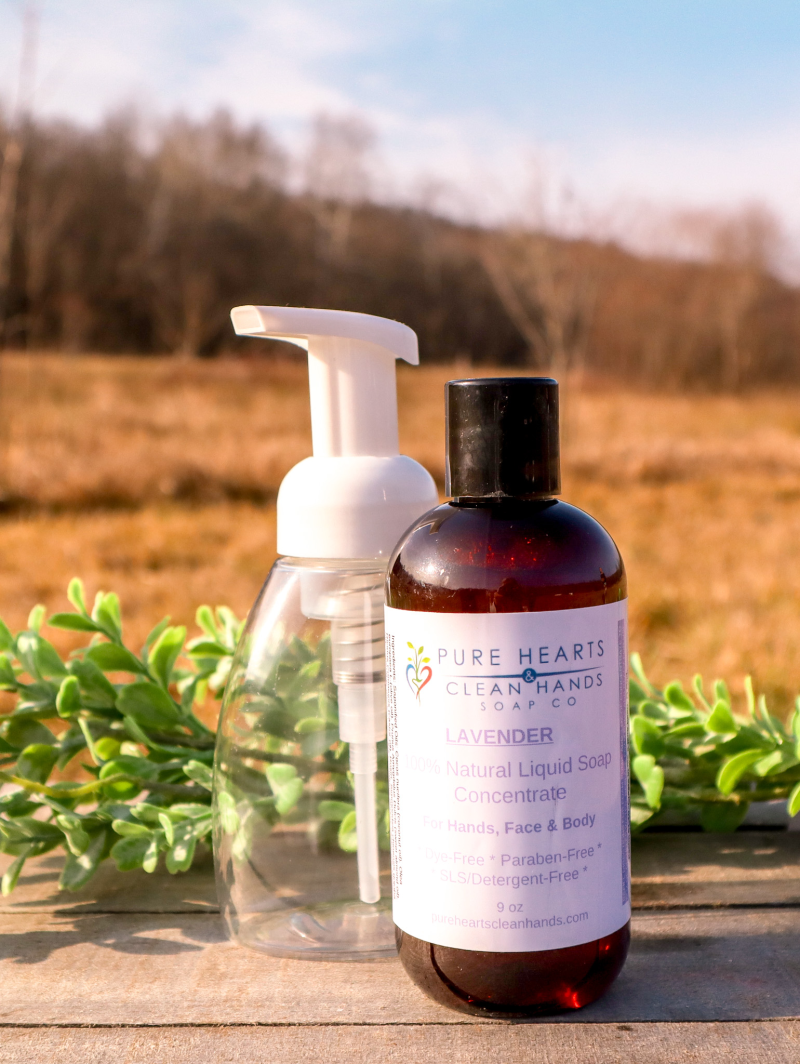 Liquid Soap Concentrate - Pure Hearts & Clean Hands